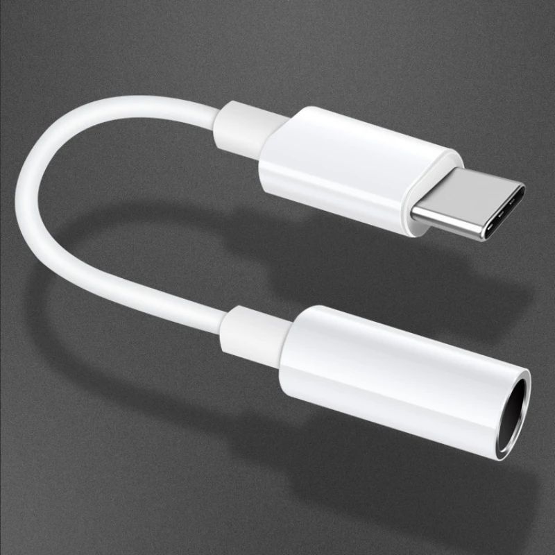 Type-C to 3.5mm Headphone Jack Adapter Type-C to 3.5 Mobile Phone ...