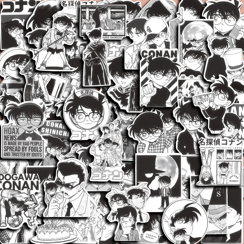 60pcs Cute Japanese Anime Characters Stickers Diy Computer Washi ...