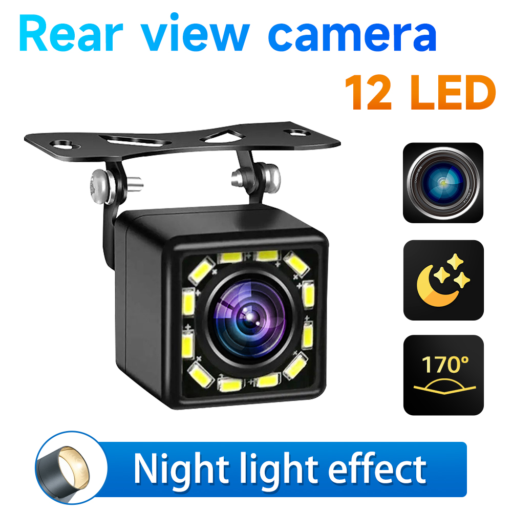 Car Reverse Camera Full HD Night Vision Rear View Parking Monitor CCD ...