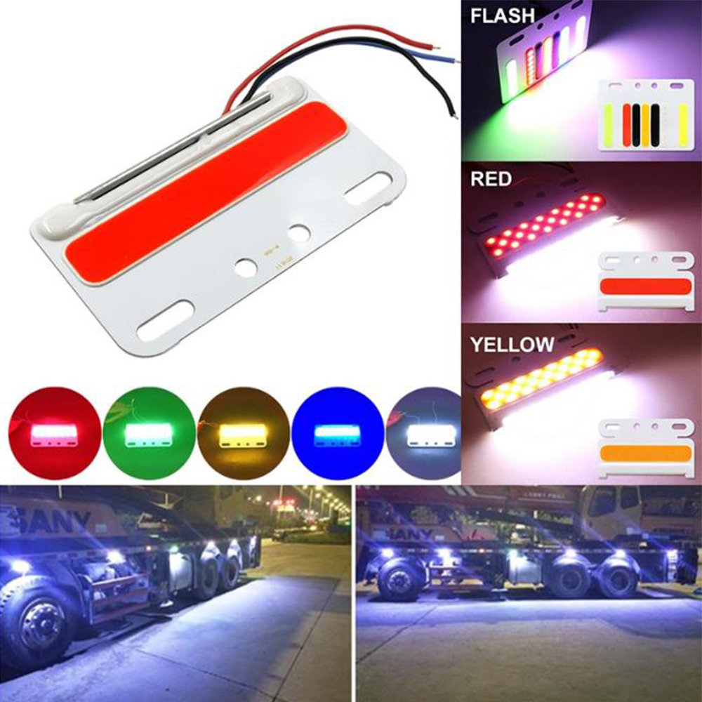 24V Truck Turning Light Sidelight Decoration Signal Lamp Lorry Night ...