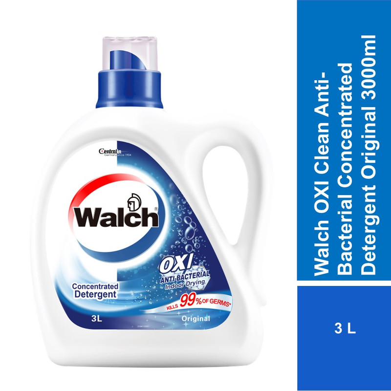 Walch OXI Clean Anti-Bacterial Concentrated Detergent Original 3000ml ...