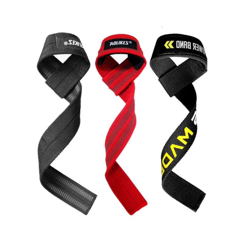 2pcs/Pair Gym Fitness Weight lifting Straps Dumbbell Hand Grips ...