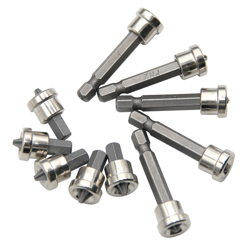 5PCS 25MM/50MM Positioning Screwdriver Bits Tip Woodworking Screw Hex ...