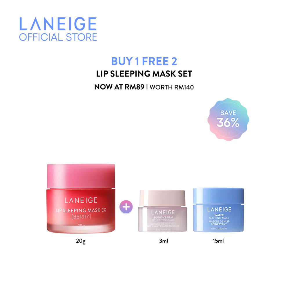 [Sleeping Mask Launch Exclusive] Laneige Lip Sleeping Mask 20g Set ...