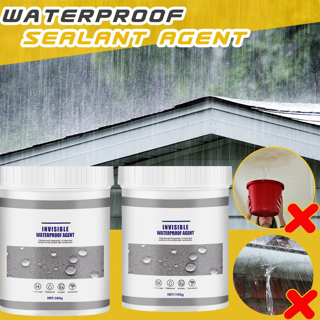 30/100/300g Waterproof Agent Super Strong Invisible Leak Repair Glue ...