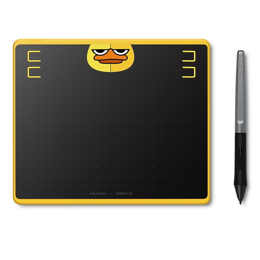HUION HS64 Chips Special Edition 5080 LPI Art Drawing Tablet with ...