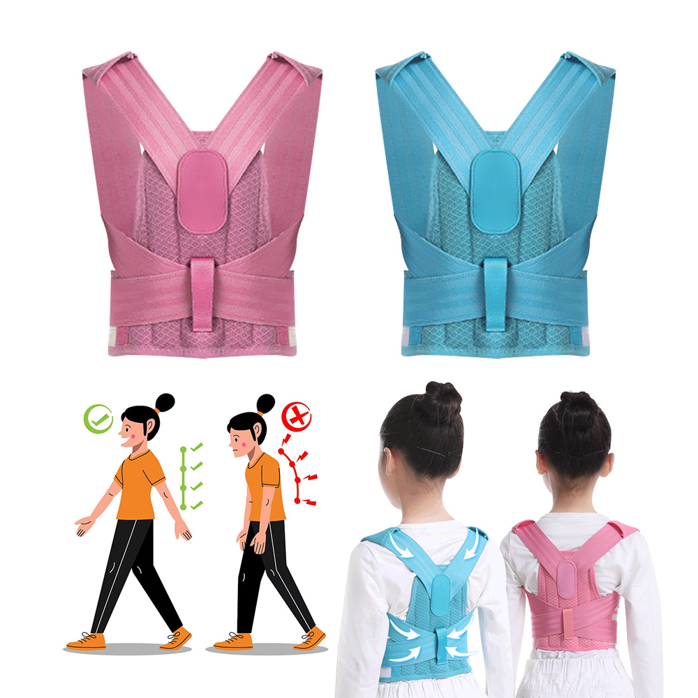 Adjustable Children Posture Corrector Back Support Belt Kids Orthopedic ...