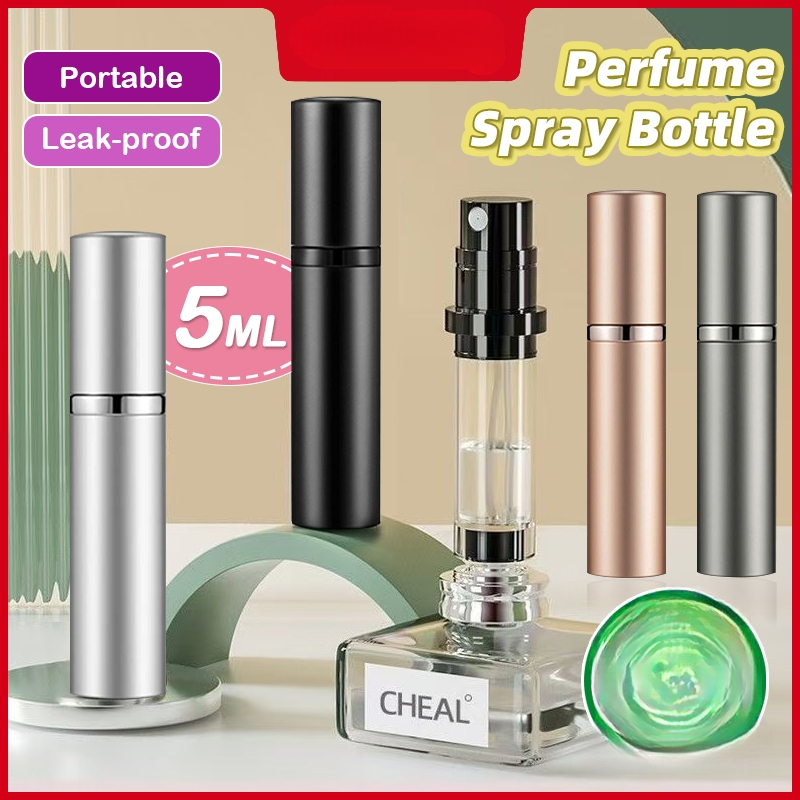 5ml Portable Reusable Perfume Spray Bottle - New Travel Mini Bottle ...