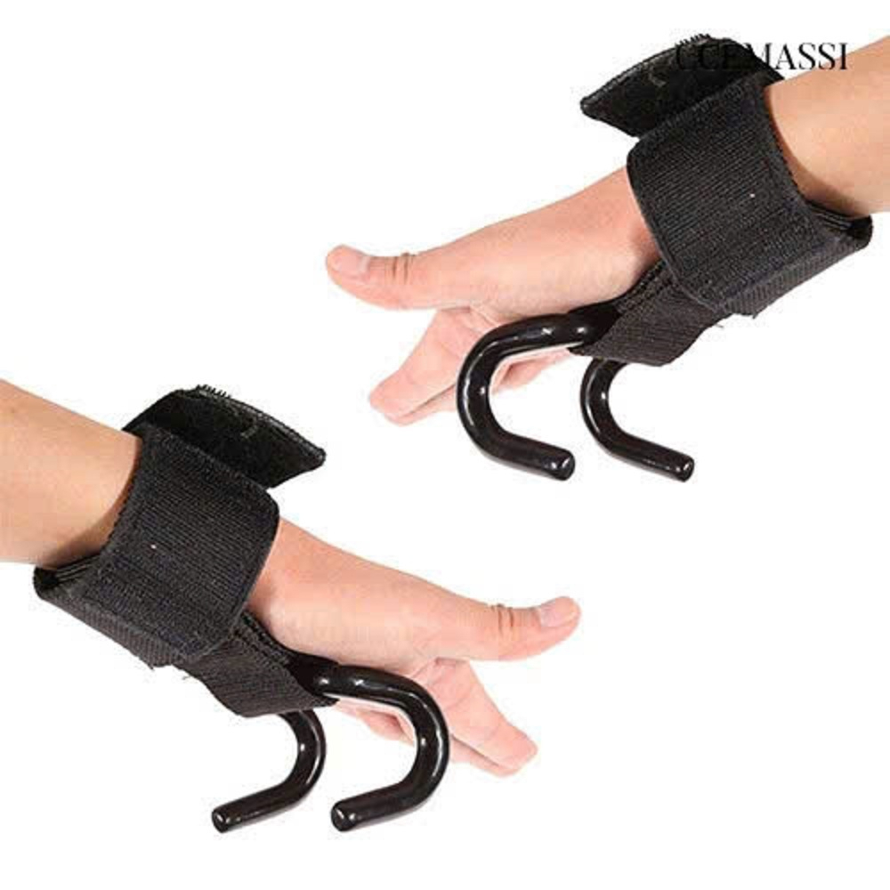 Hook wrist strap for strength training and pull-up bars. Tali ...