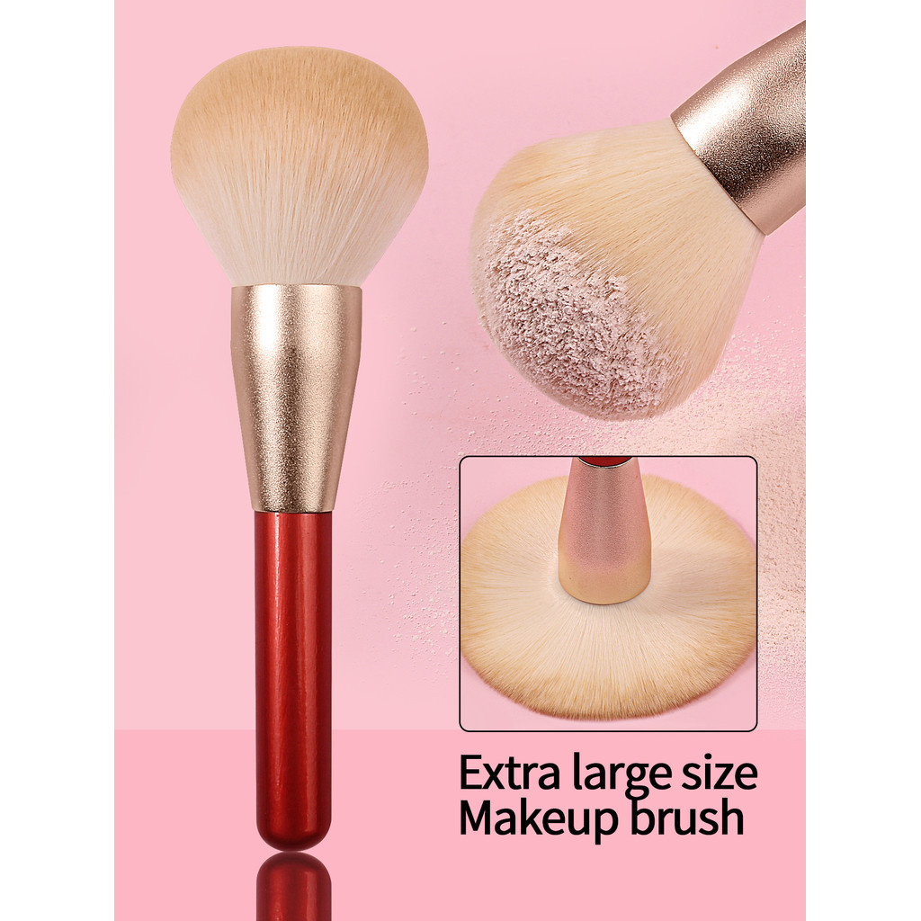 1pcs extra large loose powder brush, honey powder brush, set makeup ...