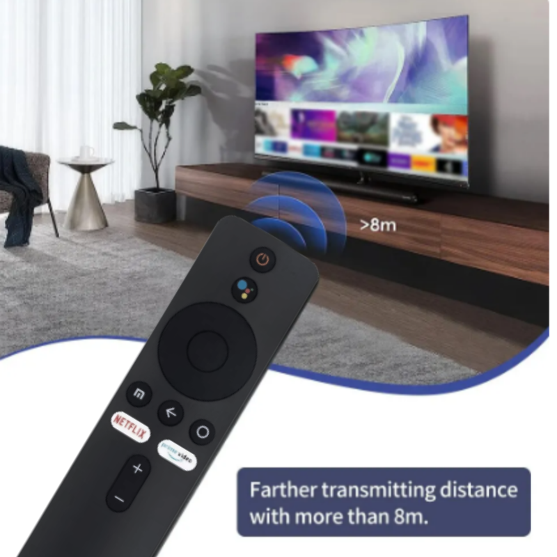 English For MI Xiaomi TV BOX Remote Control Bluetooth Voice XMRM-006 ...