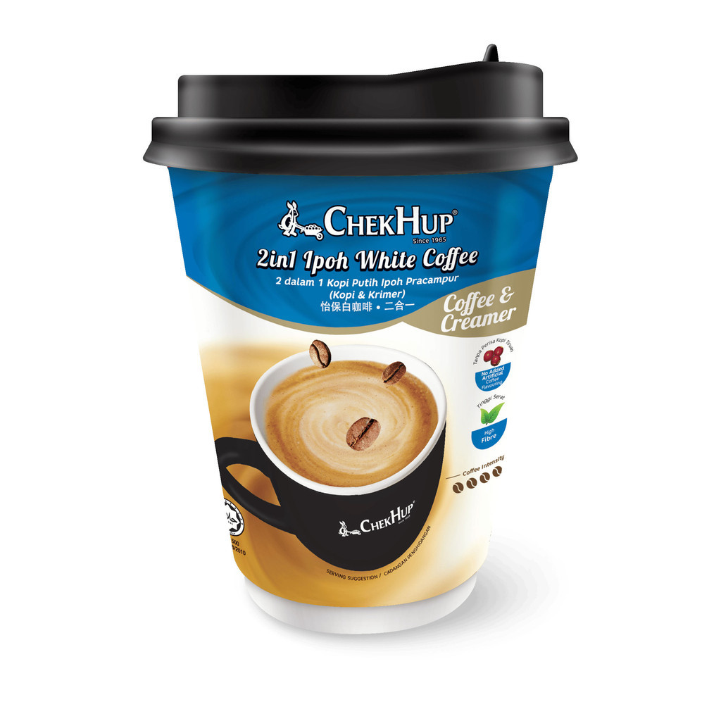 Chek Hup 2 in 1 Ipoh White Coffee & Creamer (30g) | Shopee Malaysia