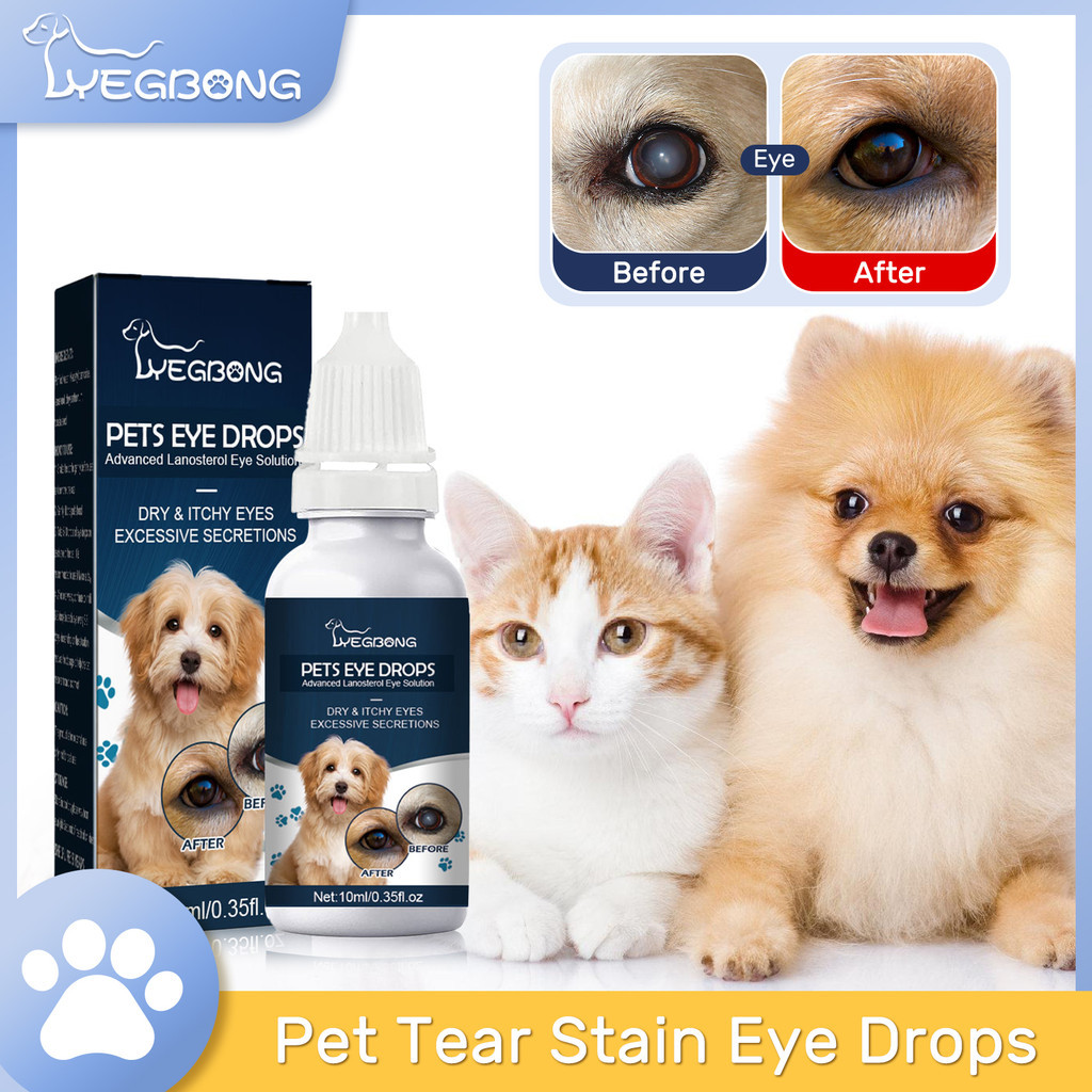 [Off-The-Shelf Supply] Yegbong Pet Eye Drops Relieve Itchy Eyes Remove ...