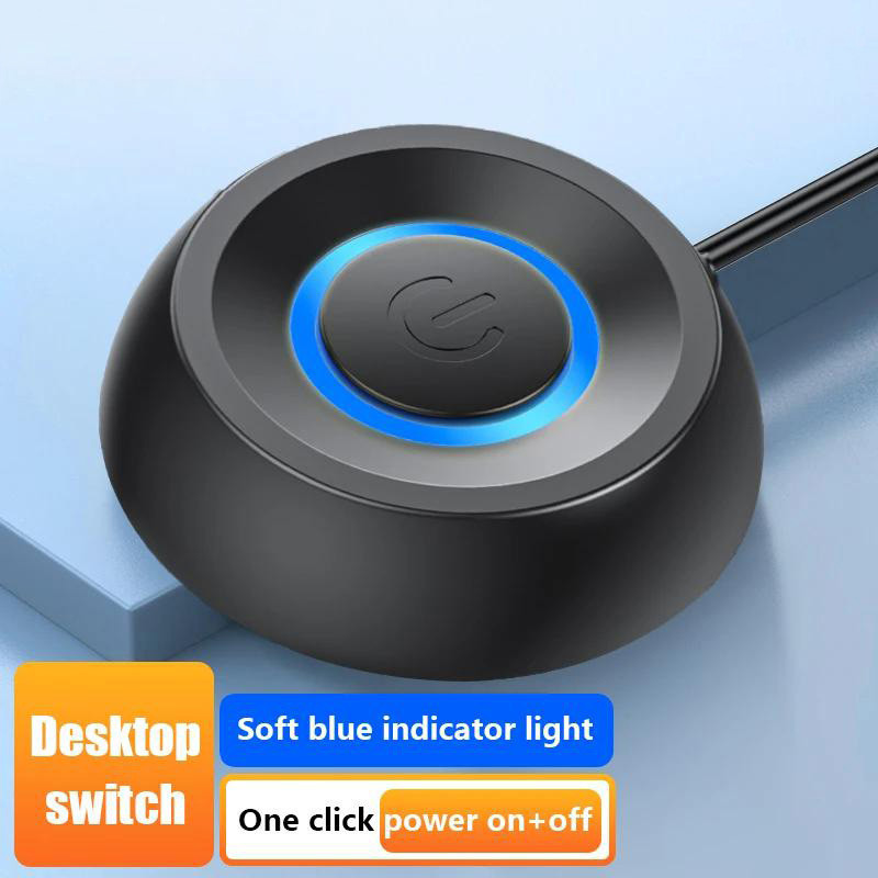 Elough Computer Desktop Switch PC Motherboard External Start Power On ...