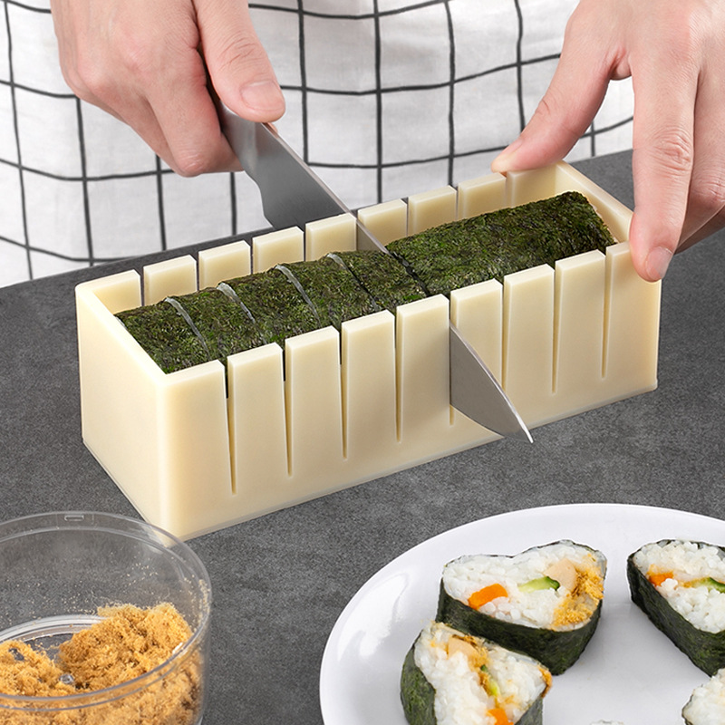 Sushi Mold Tool 3 Pieces Suit Seaweed Kimbap Grinding Tool Rice Roll ...