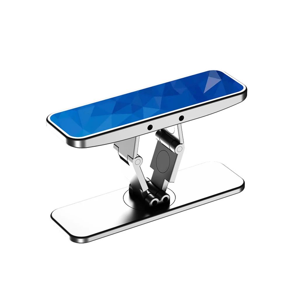 Luxury Mini Phone Holder 360° Rotating Invisible Metal Folding Phone ...