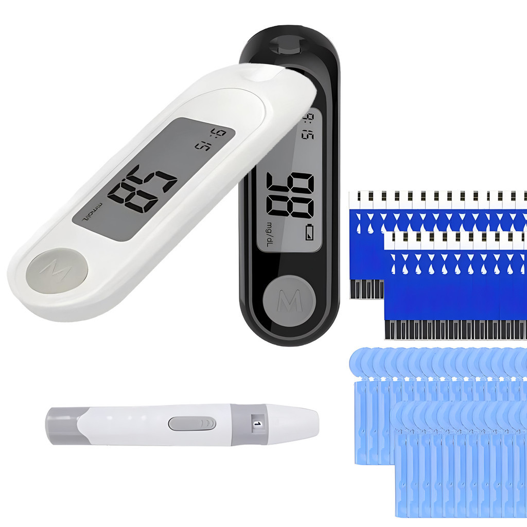 Blood Glucose Meter Diabetes Testing Kit Diabetes Lancet Machine Blood ...