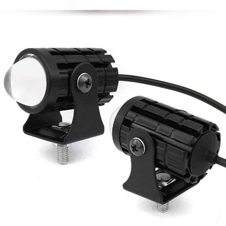 Mini Color Led Motorcycle Spotlights – Waterproof (12-80v) with High ...