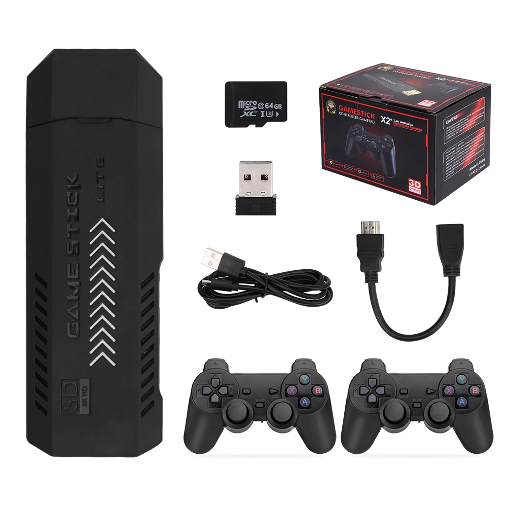 X2 Video Game Console HDMI GAME STICK For TV PC 128GB 40000+ Games ...