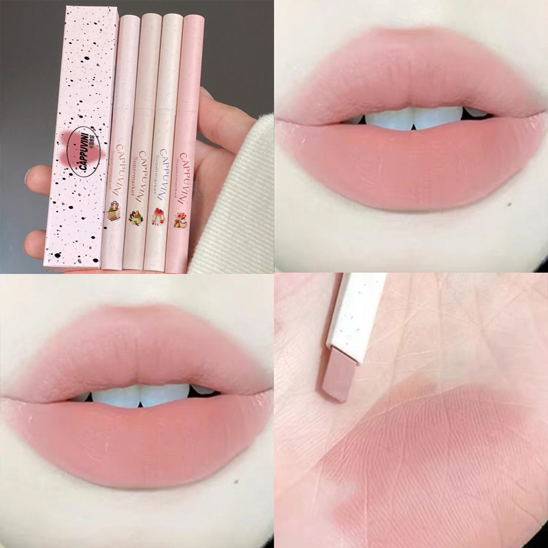 Matte Velvet Lip Liner Outline Lip Shape Toot Lip Waterproof Non-Drying ...
