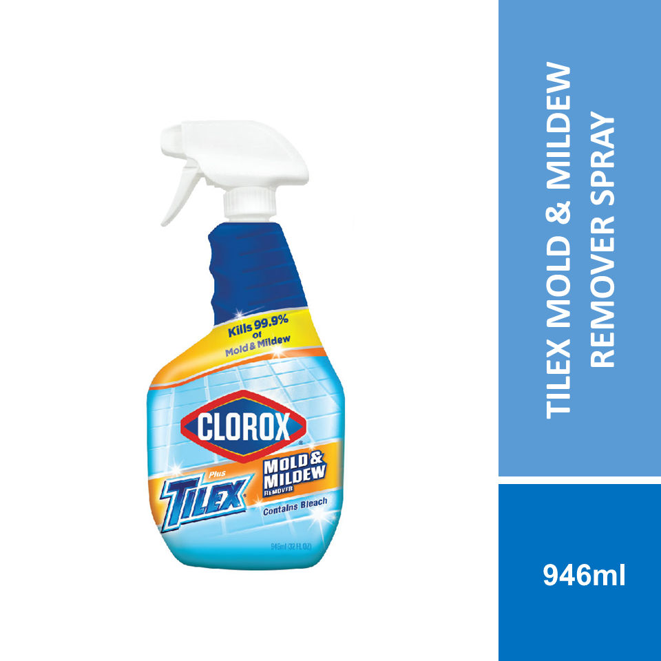 Clorox Plus Tilex Mold & Mildew Remover Spray (946ml) | Shopee Malaysia