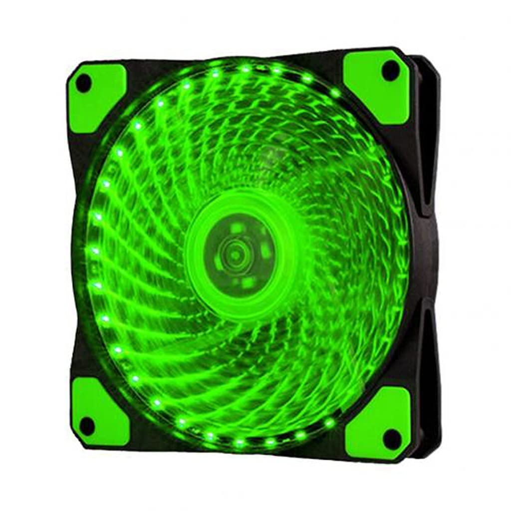 33 lamp desktop computer case fan 12cm silent cooling and cooling ...
