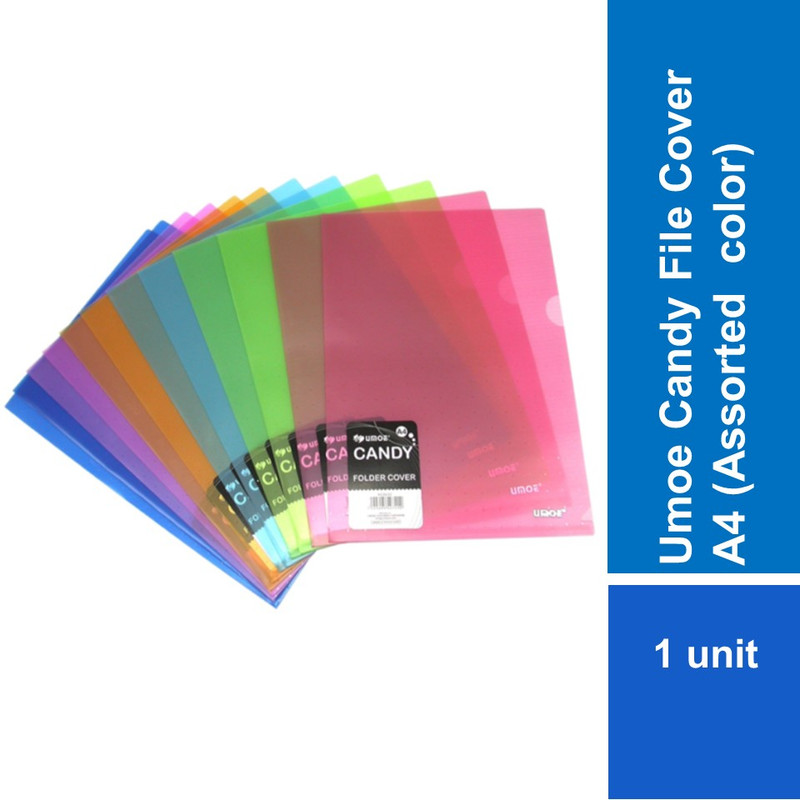 Umoe Candy Folder Cover A4 (Assorted color) | Shopee Malaysia