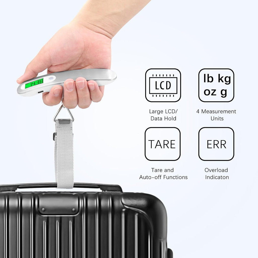 Teyi Handheld Scale Electronic Scale 50kg Portable Luggage Scale ...