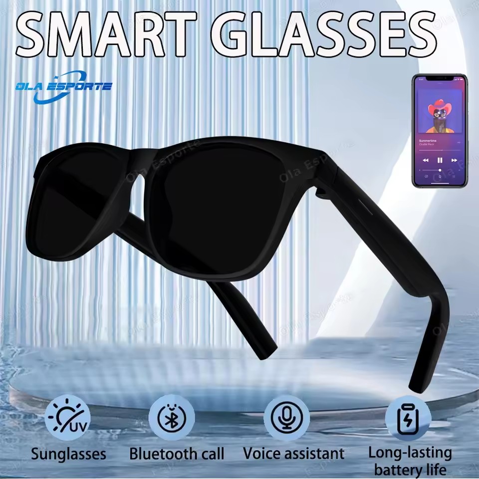 Xiaomi Wireless Bluetooth Smart Glasses: Voice Assistant Headphones ...