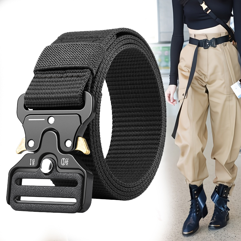 Men's Outdoor Hunting Multi-Function Plastic Buckle Belt - Ideal Gift ...
