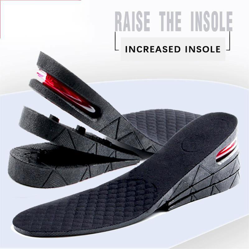 Height Increase Insoles 3 Layer Air Insert Lift Pad for Men and Women ...