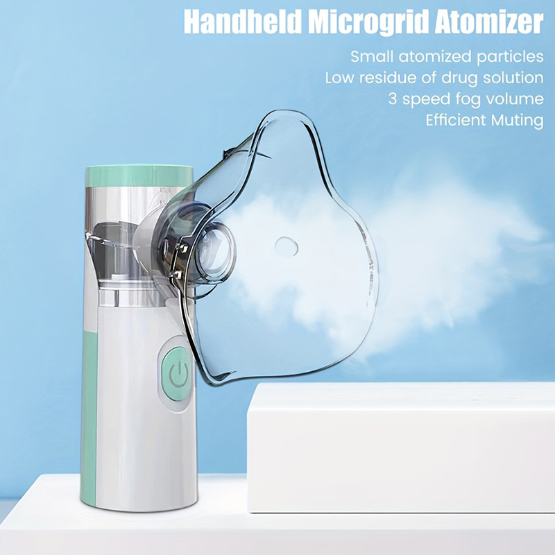 Medical Silent Mesh Nebulizer Handheld Asthma Inhaler Atomizer Children ...