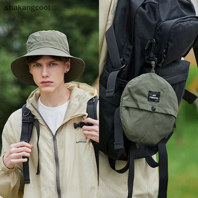 Summer Outdoor Mountaineering Travel Foldable Bucket Hat Men Women ...