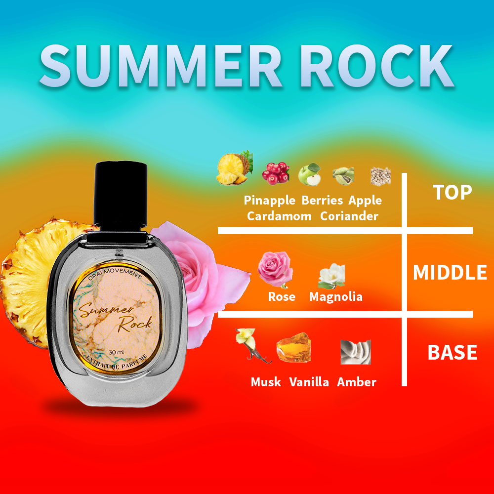 [Opai Movement] Summer Rock Extrait De Parfum By OM Fragrances (30ml ...