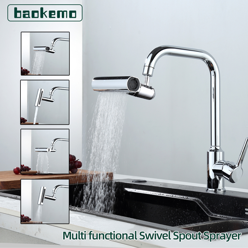 Baokemo Multi functional Kitchen Sink Waterfall Faucet Pressurized ...