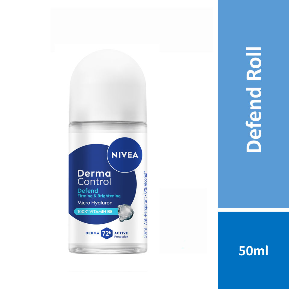 Nivea Female Deodorant Derma Control Defend Roll On 50Ml | Shopee Malaysia