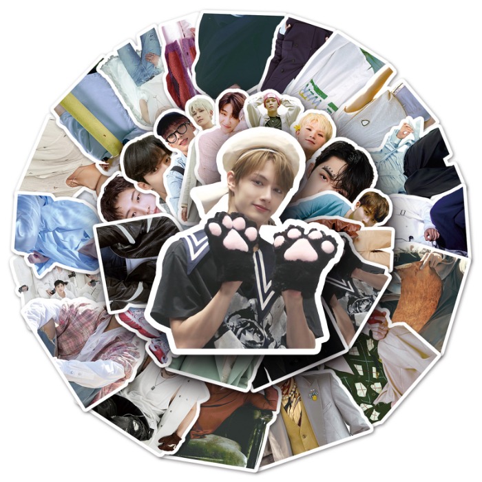 50Pcs Seventeen Series Graffiti Stickers for Suitcases Mobile Phone ...