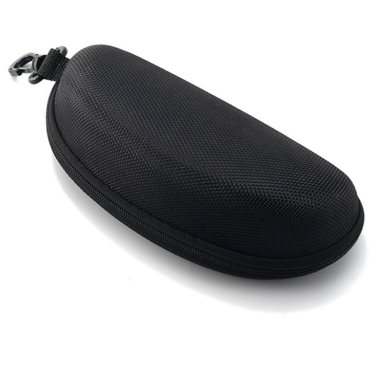 Glasses Case Oxford Cloth Rectangular Semicircle Zipper Style With Hook ...