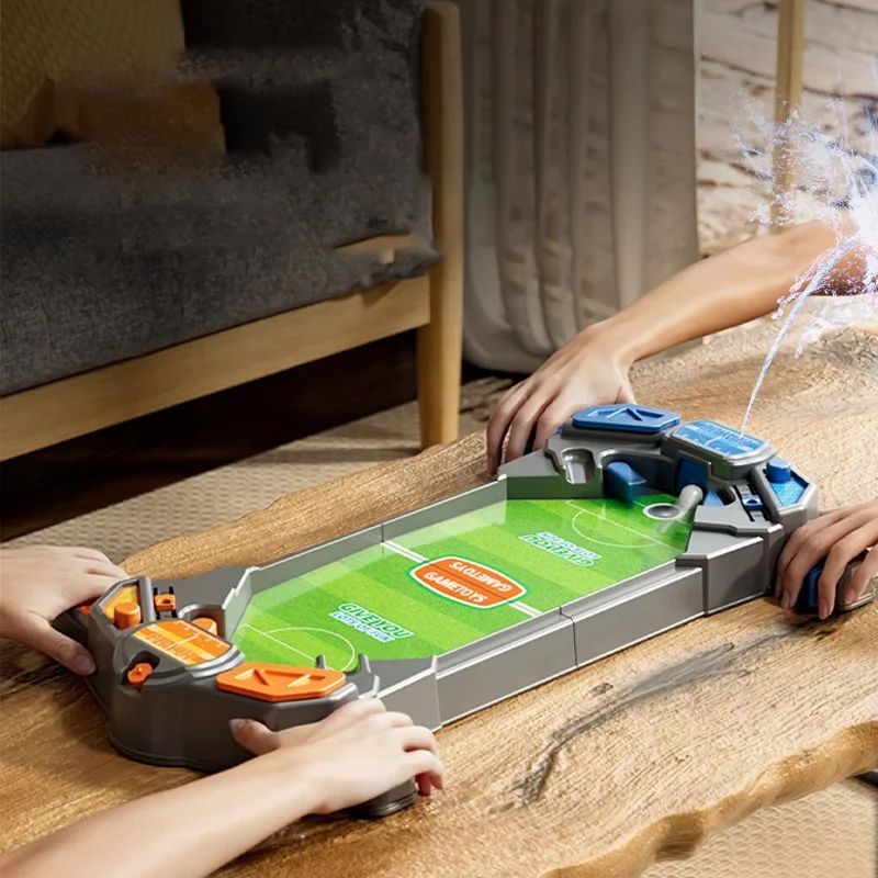 Tabletop Ejection Football Against Platform Game Automatic Punishment ...