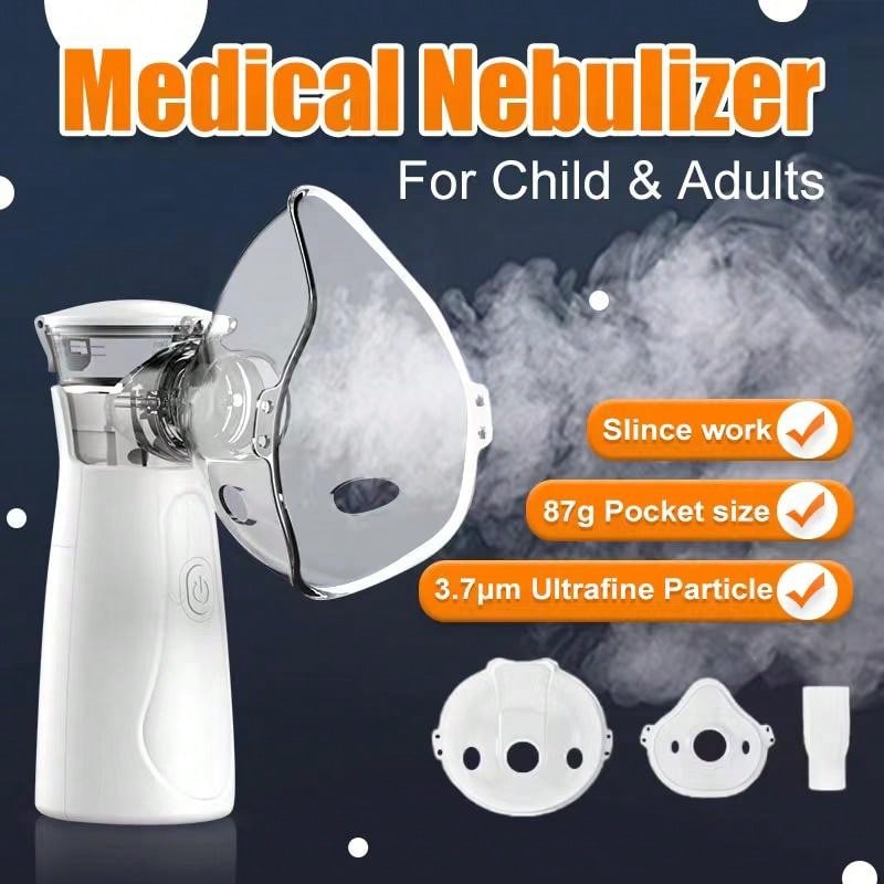 AIQUE Nebulizador Compressed air ultrasonic nebulizer low noise saline ...