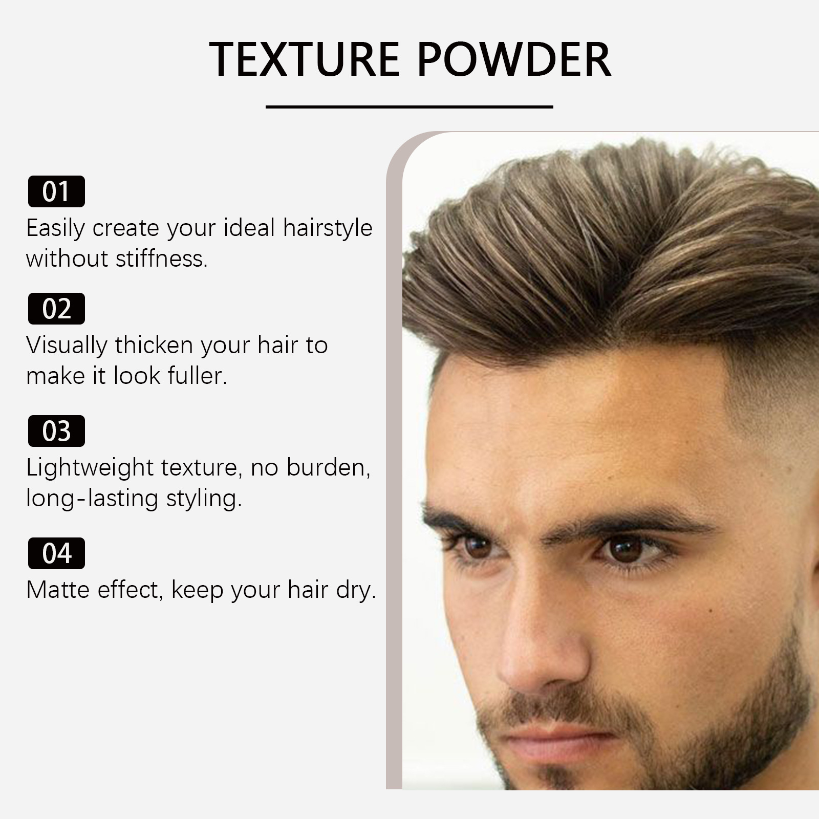 Styling Powder, Fluffy Hair, Texture Powder, Natural Hair Powder, Curls ...