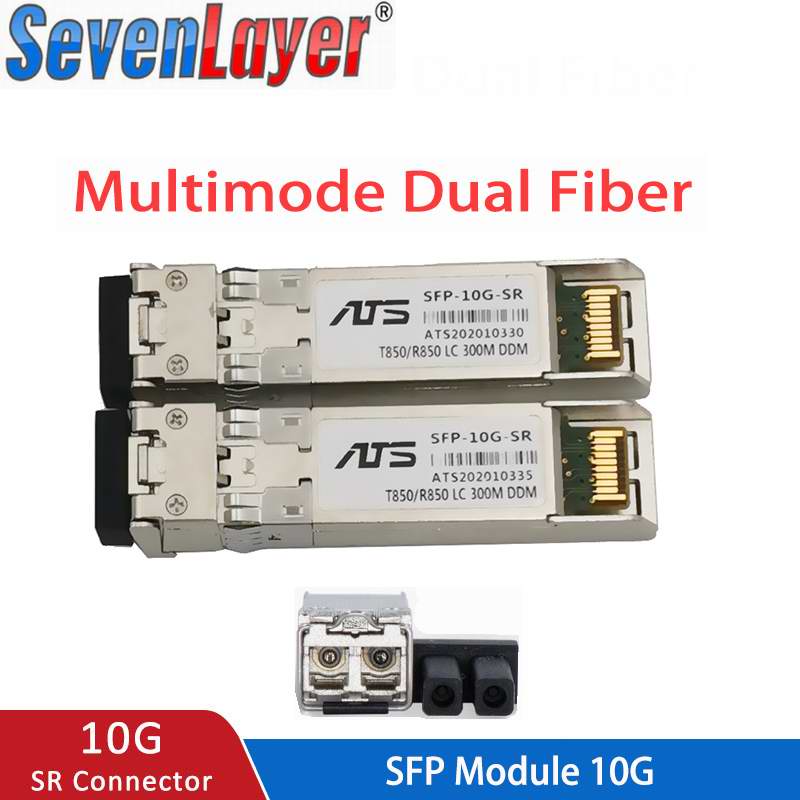10Gb SFP+ Module Multimode 300m MM Duplex SFP Transceiver LC Optical ...