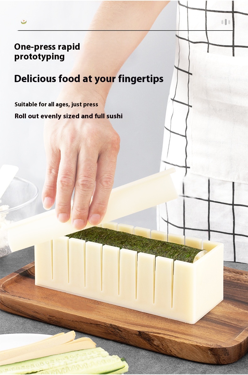 Sushi Mold Tool 3 Pieces Suit Seaweed Kimbap Grinding Tool Rice Roll ...