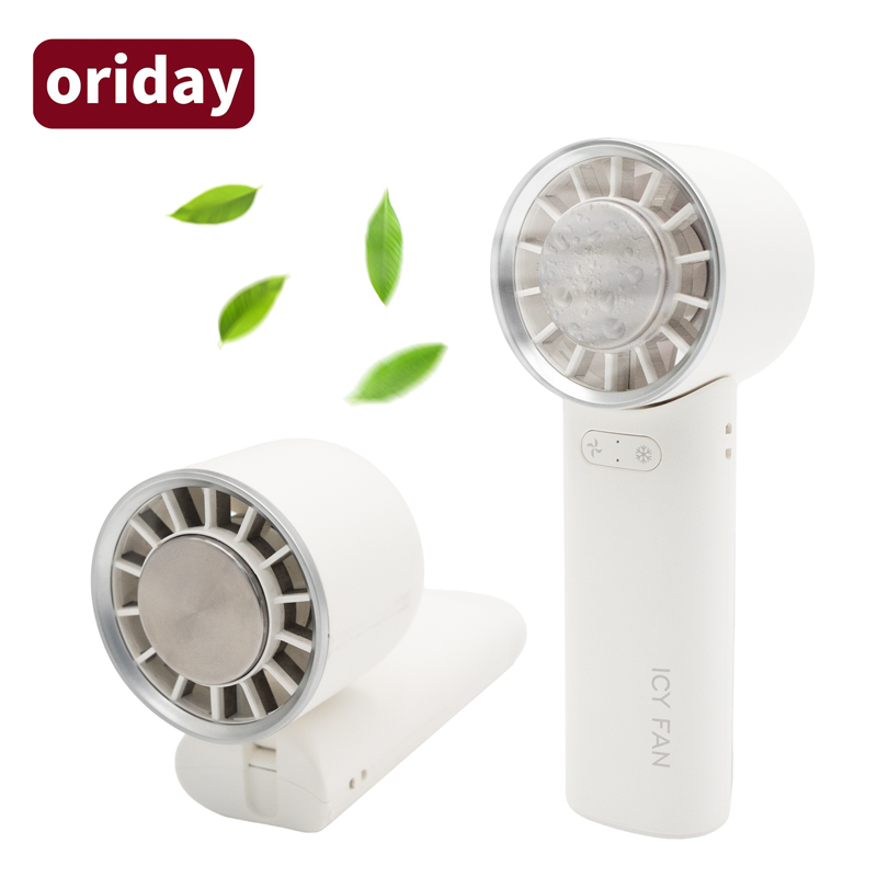 Handheld portable ice pack turbo fan [8h maximum cooling time], mini ...