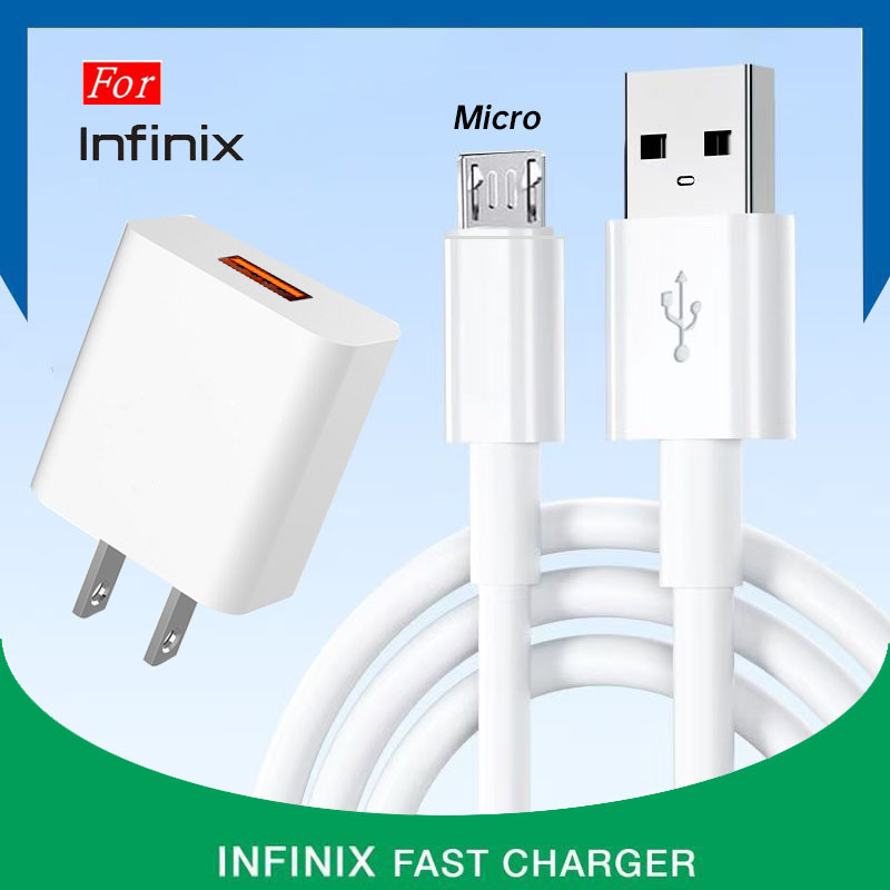 For Infinix Fast Charger HOT 12 12i 20i 9 10 10s 11Play Smart Mobile ...