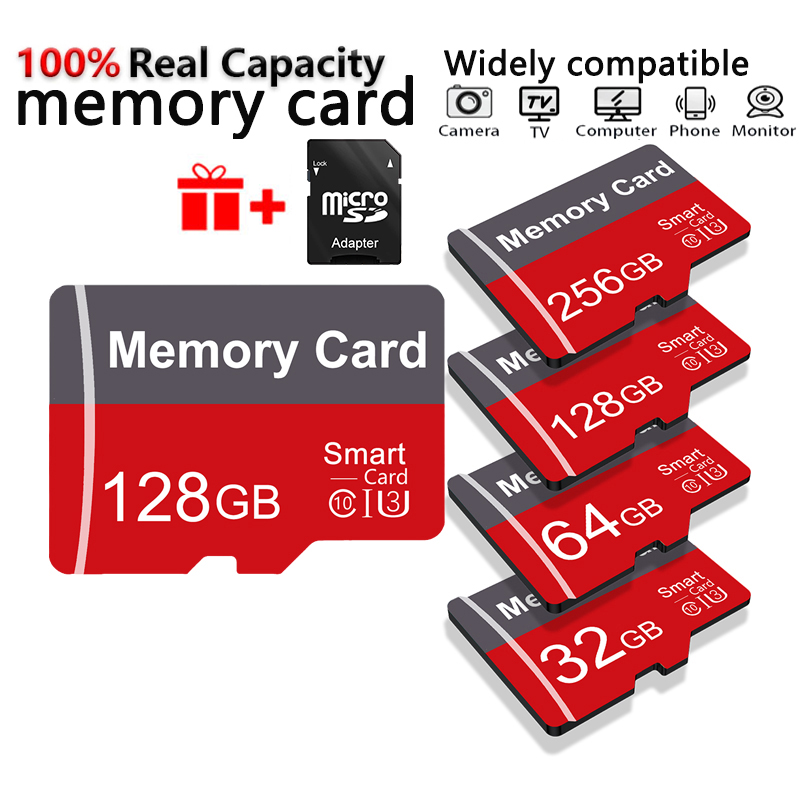 8GB-128GB Micro SD Card - U3 A1 Class 10 for Phones, Computers ...
