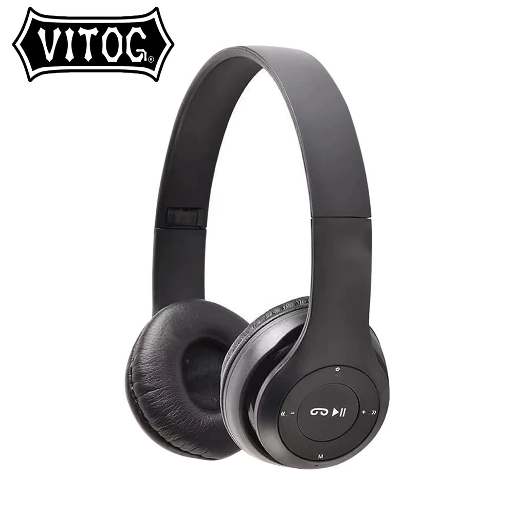 Vitog Stereo P47 Headset 5.0 Bluetooth Headset Folding Series Wireless ...