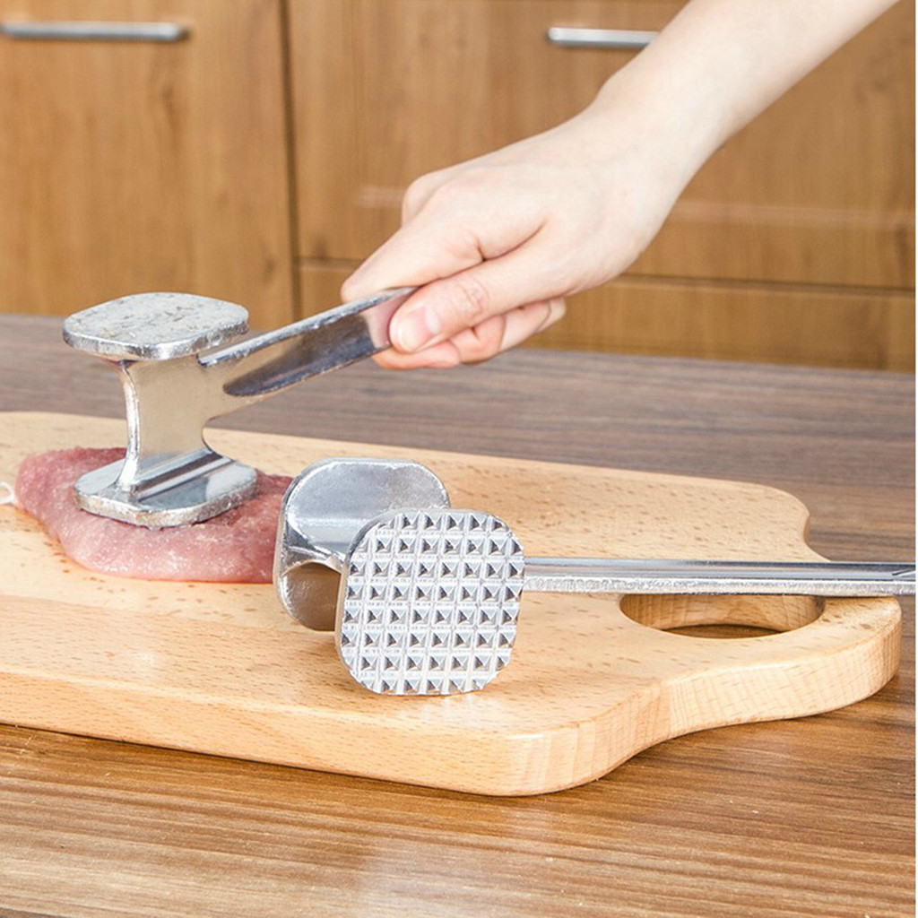Aluminum Alloy Loose Meat Hammer Steak Tender Meat Hammer Kitchen ...