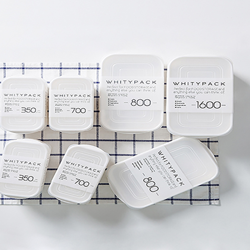 1pc Kitchen Refrigerator Fresh-keeping Box with Scale Ingredient Box ...