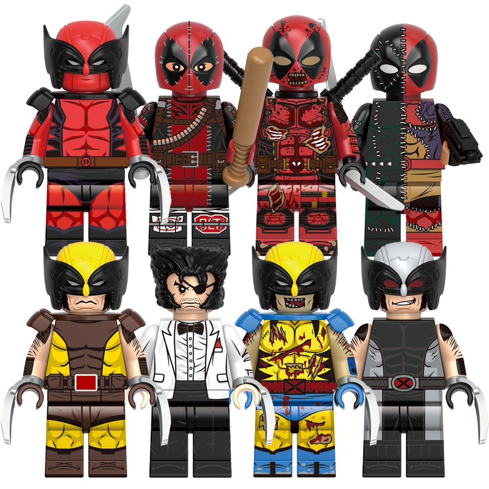 Deadpool&Wolverine X-Force Venompool Wolverinepool Masacre Mini ...